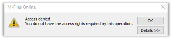 M-Files "Admins" - Which One?